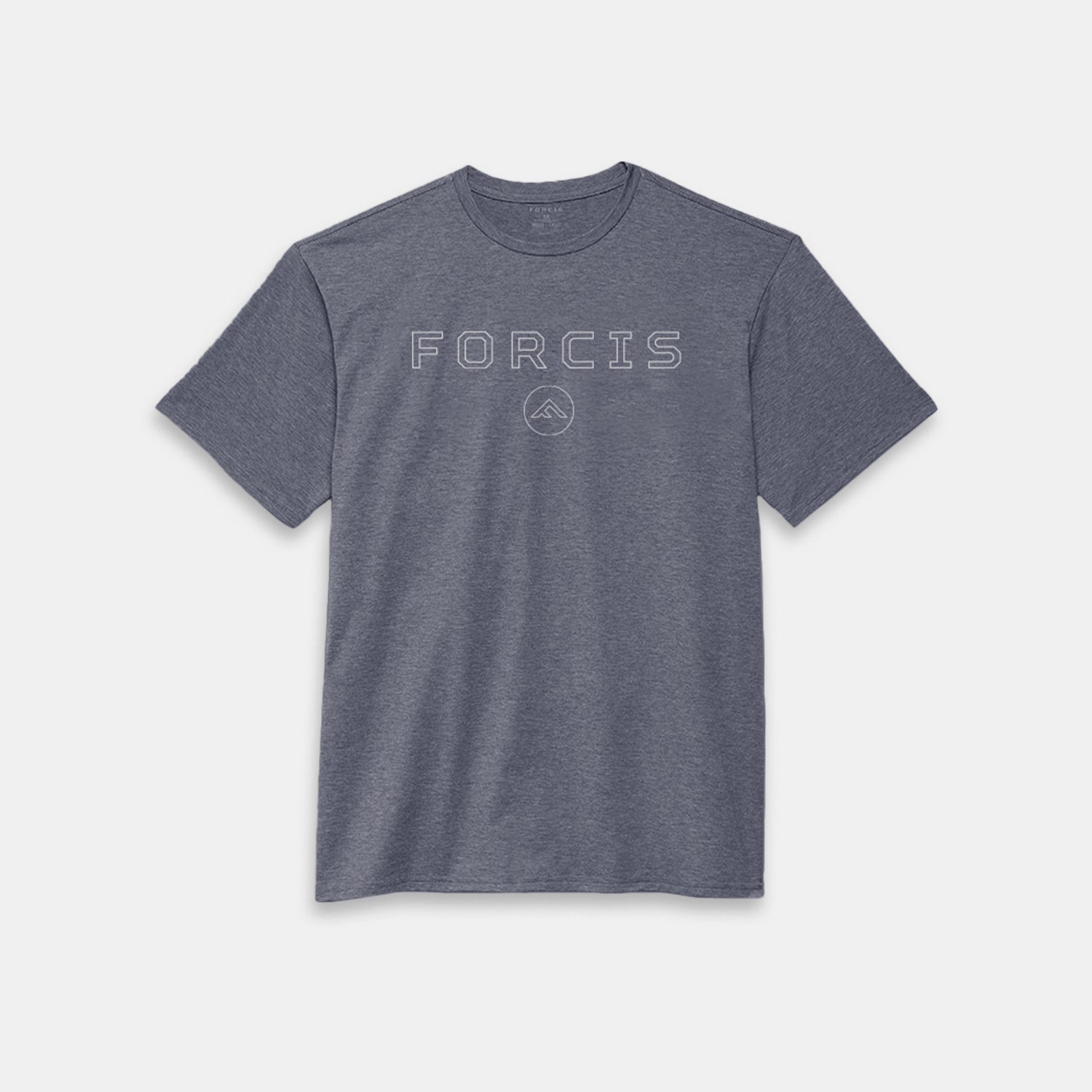 Forcis Standard Issue Tech Graphic Tee Heather Navy