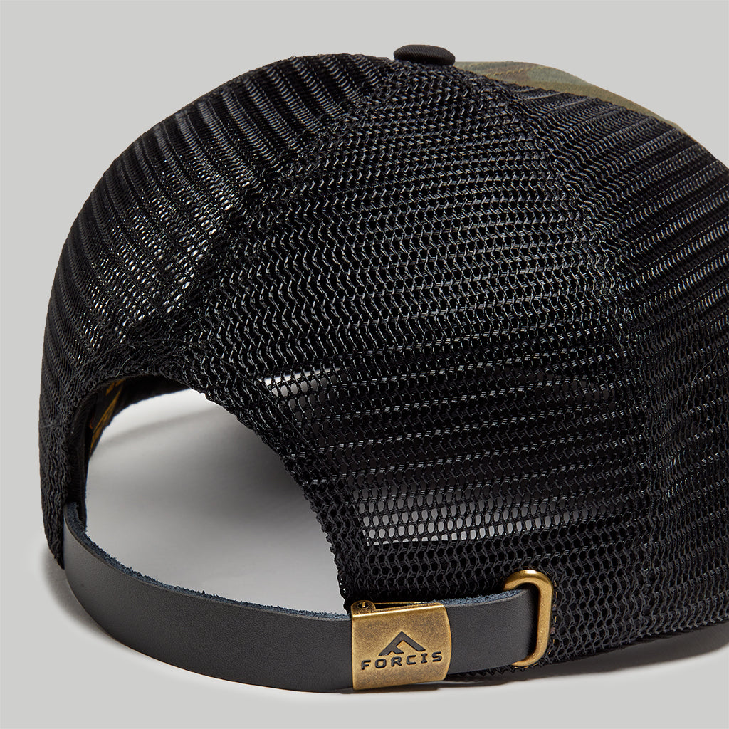 Forcis Standard Issue Trucker Hat in Black